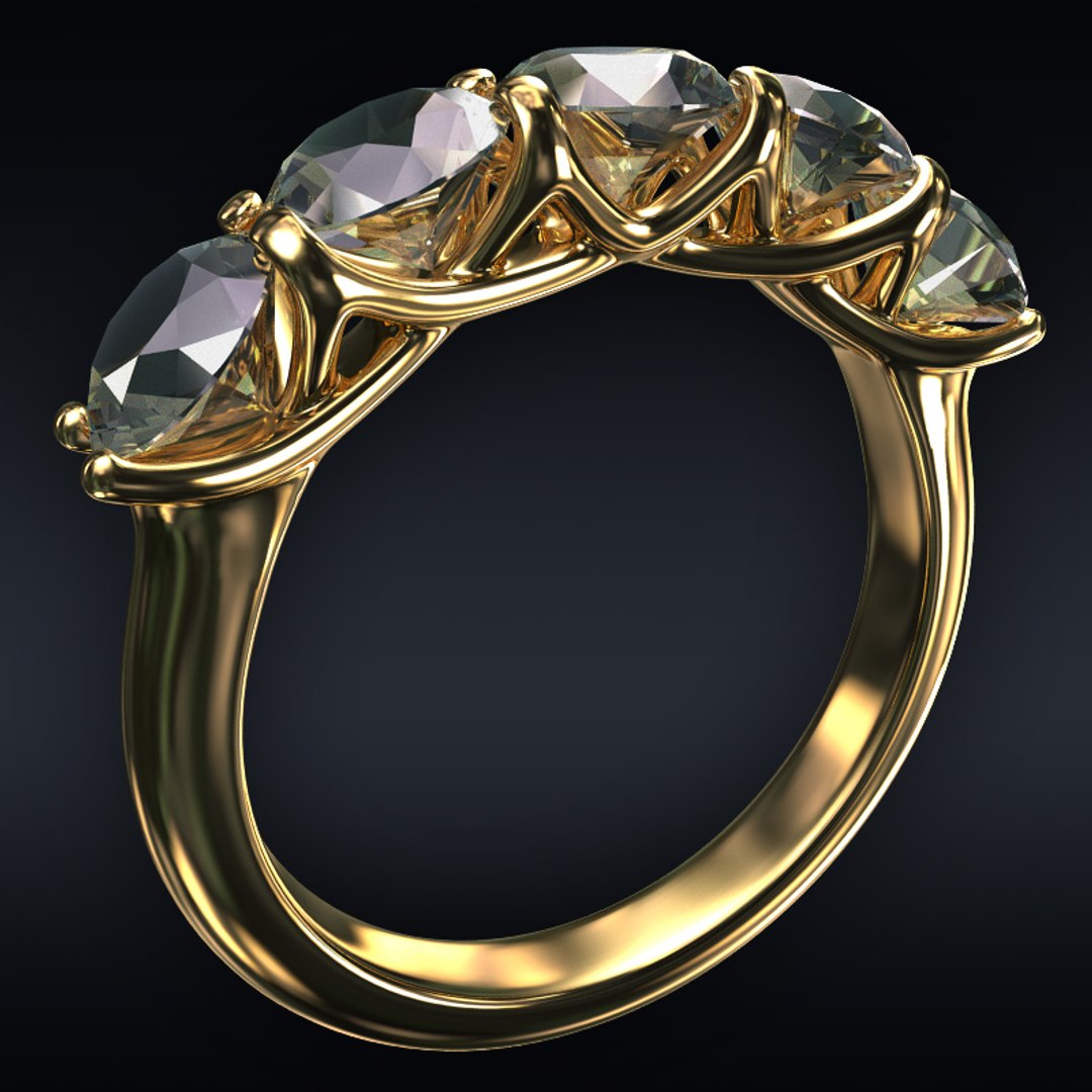 3D Jewel Ring - TurboSquid 1290514