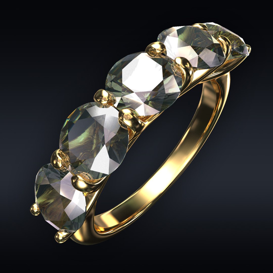3D Jewel Ring - TurboSquid 1290514