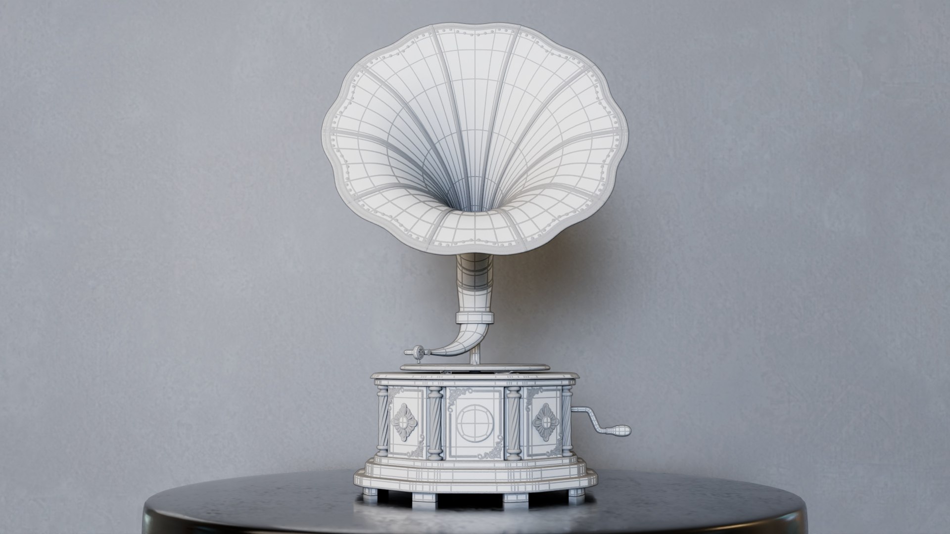 Gramophone Model - TurboSquid 2219540