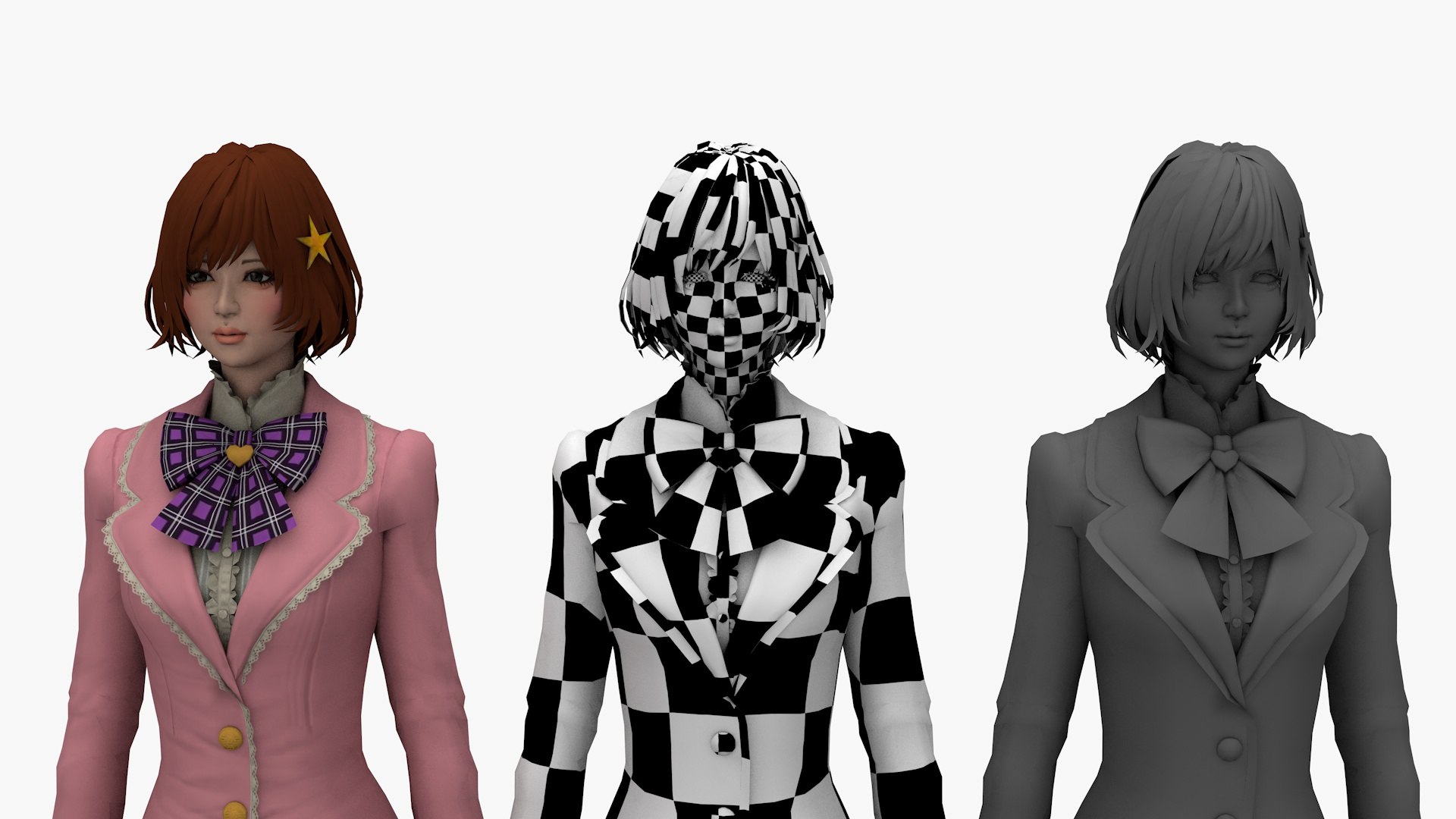 3D Cartoon Mika Model - TurboSquid 1857814