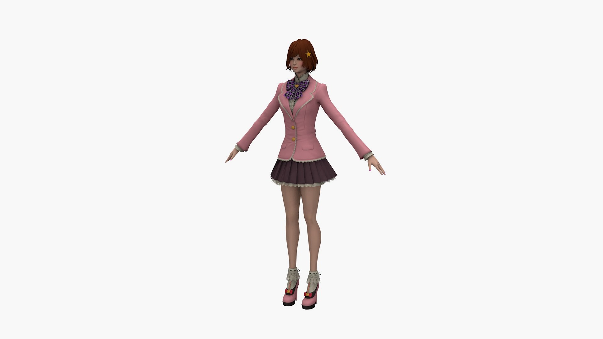 3D Cartoon Mika Model - TurboSquid 1857814
