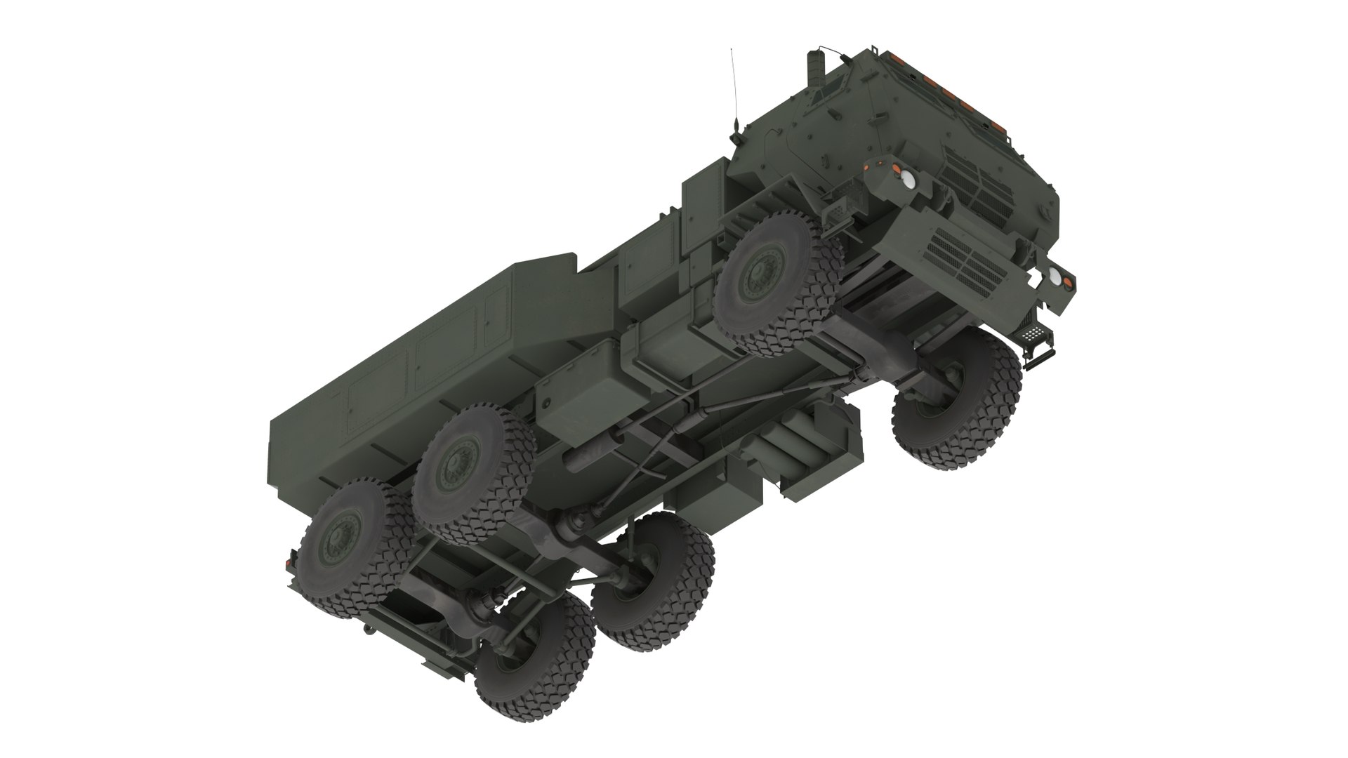 3D M142 High Mobility Artillery Rocket System HIMARS PBR - TurboSquid ...