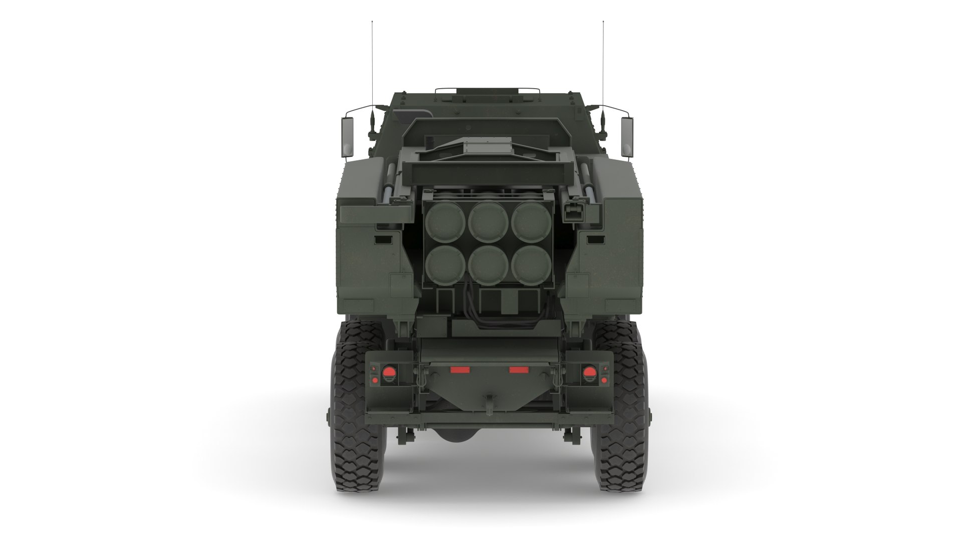 3D M142 High Mobility Artillery Rocket System HIMARS PBR - TurboSquid ...