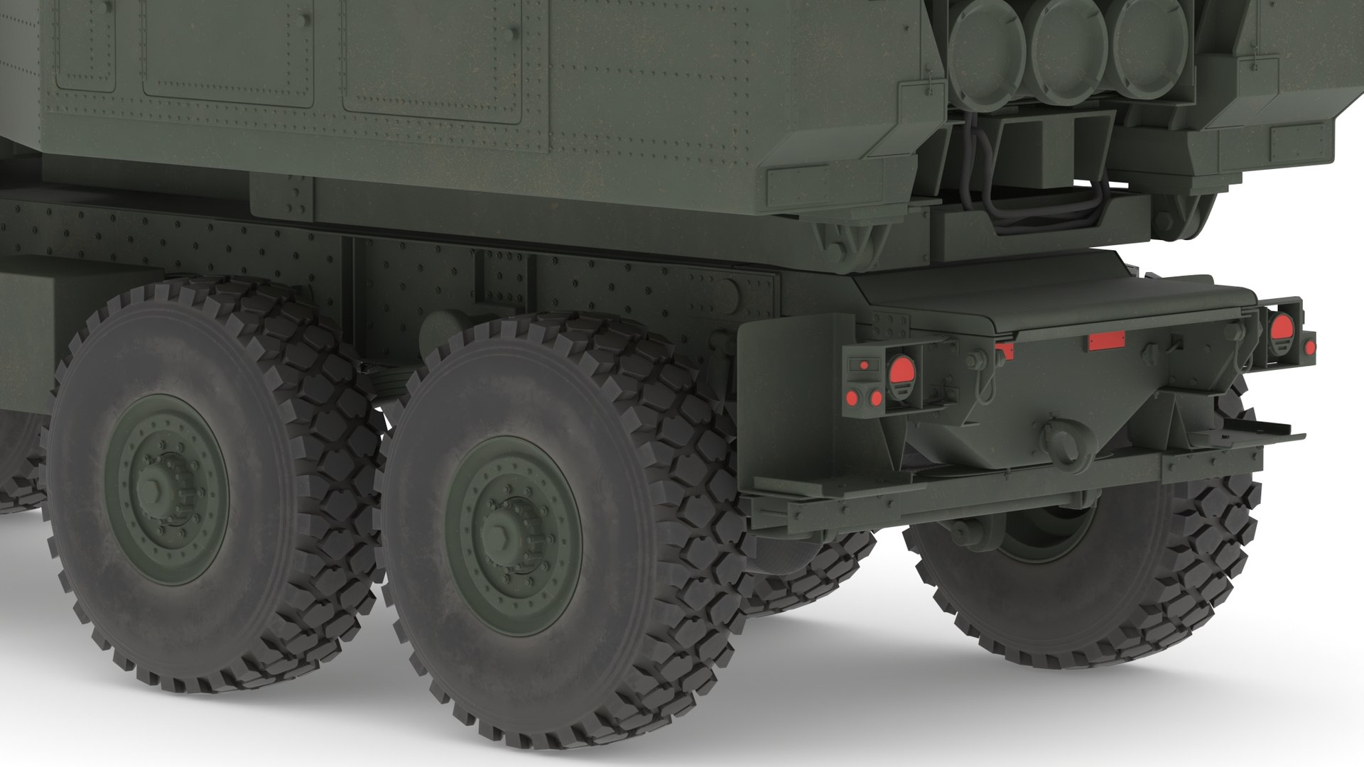 3D M142 High Mobility Artillery Rocket System HIMARS PBR - TurboSquid ...