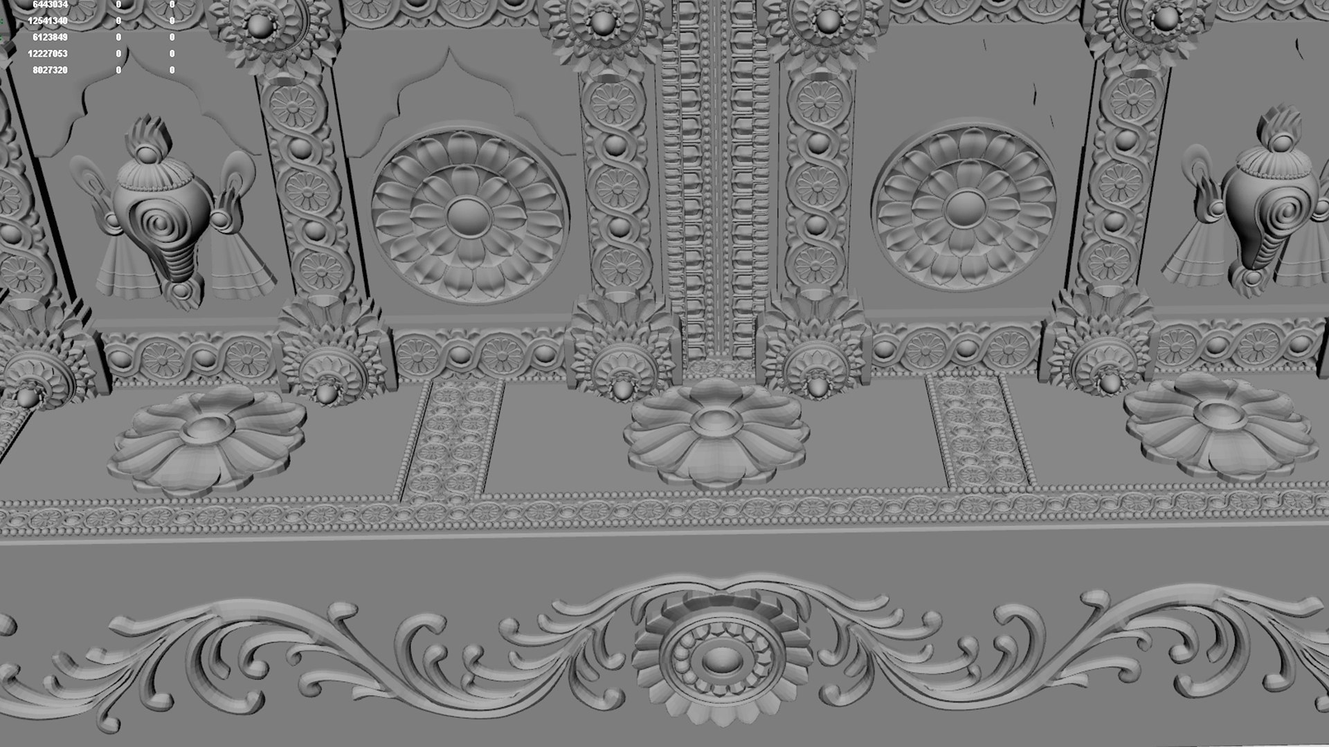 3D tirupati temple door - TurboSquid 2078446