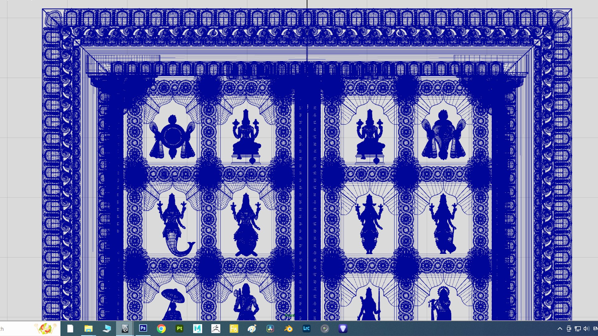 3D tirupati temple door - TurboSquid 2078446