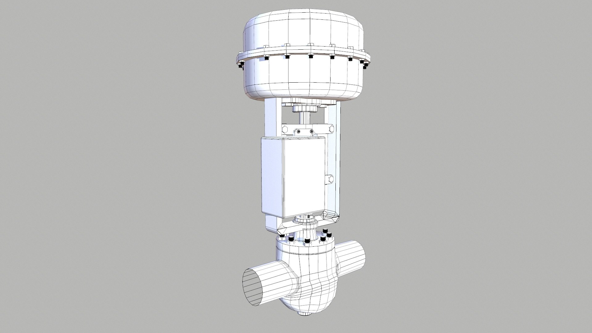 3D Control Valve Model - TurboSquid 2338462