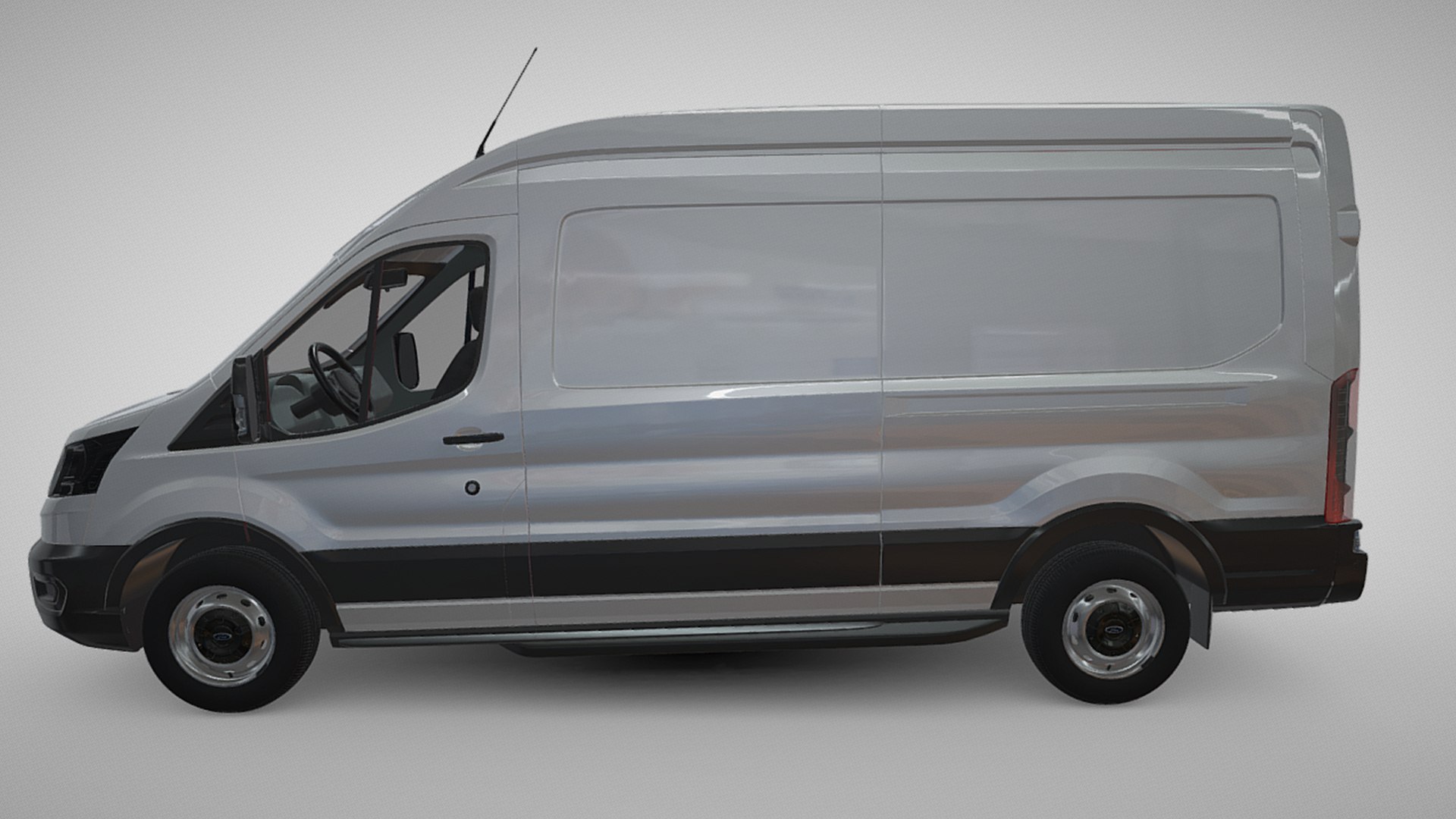 Ford Transit H2 390 L3 3D Model - TurboSquid 2261066