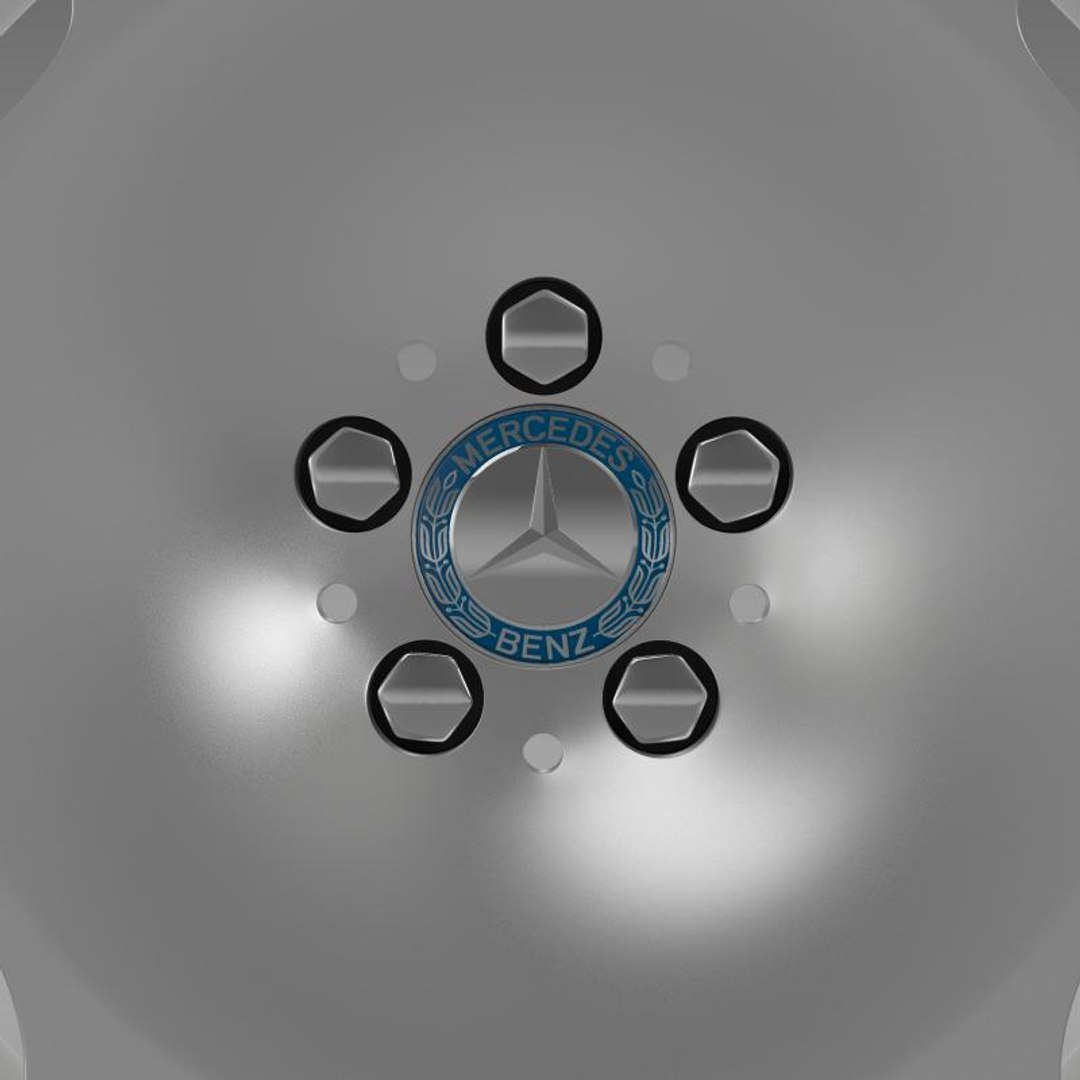 3d obj mercedes maybach rim