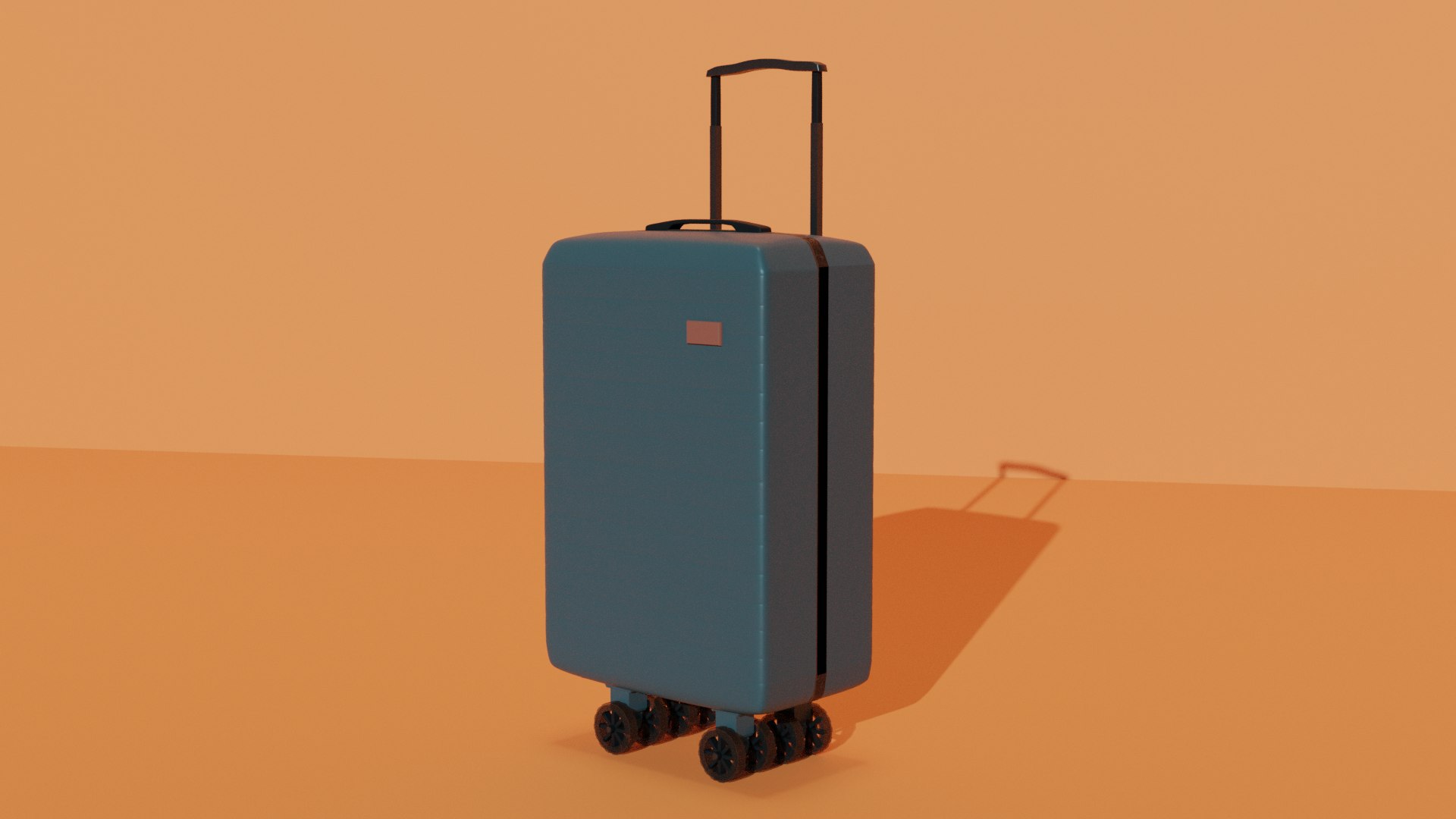 3d Travel Case With Wheels Turbosquid 2156781