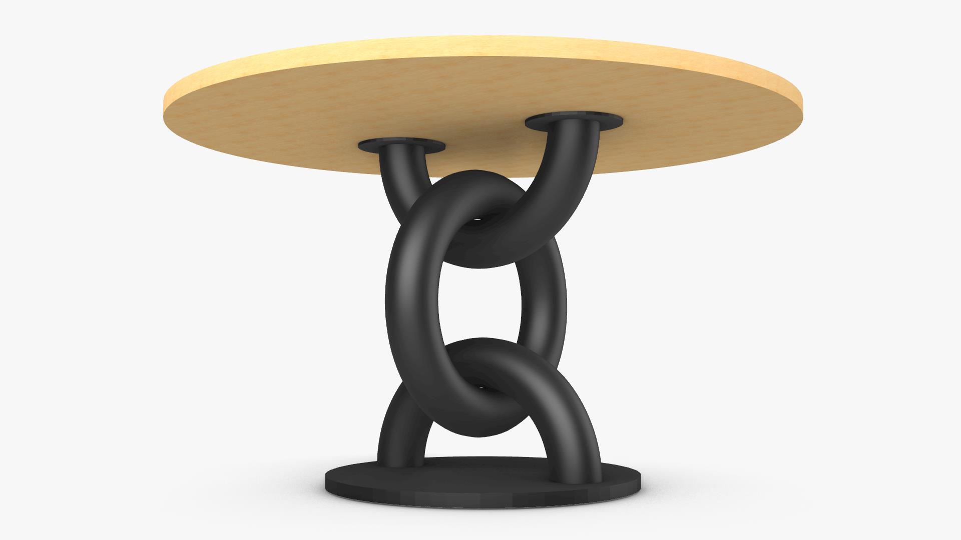Chains Table 01 Round 3D Model - TurboSquid 2192520
