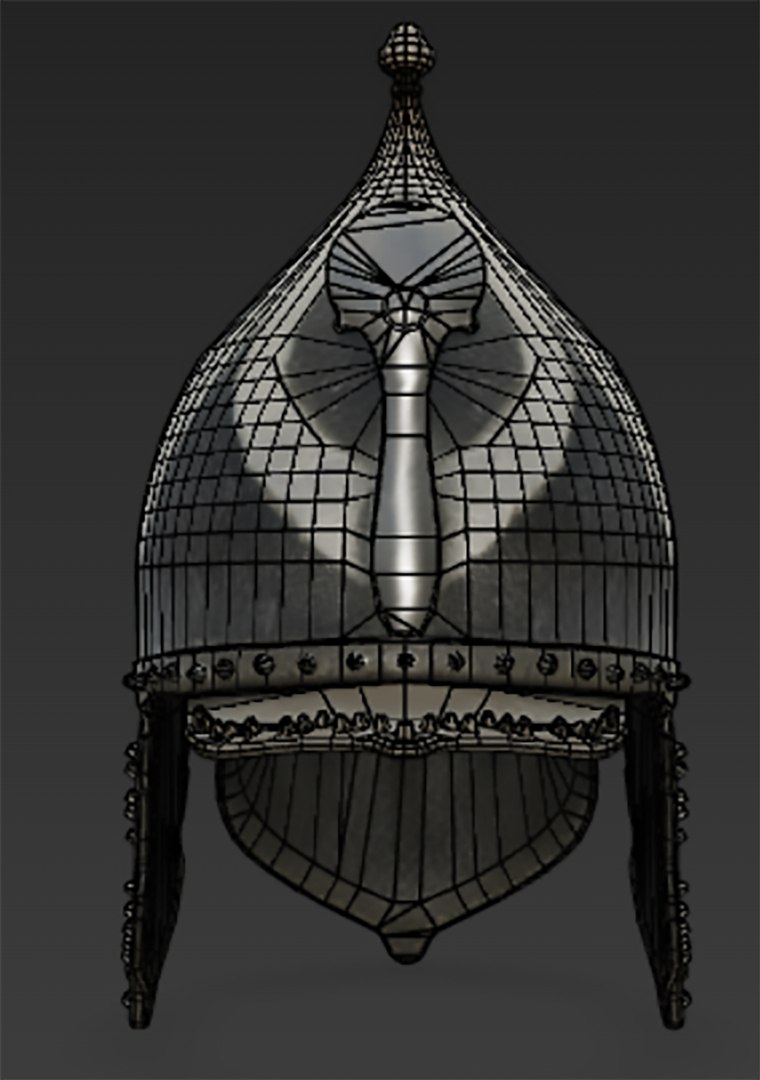 Persian Helmet 3D Model - TurboSquid 2436217