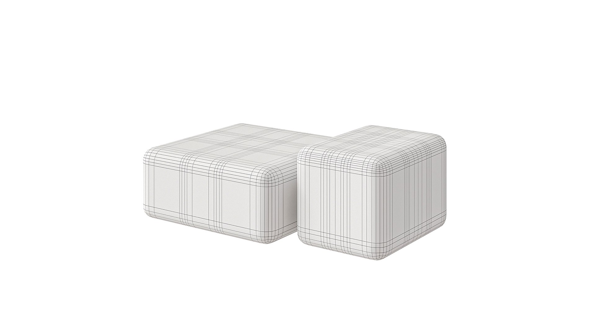 3D Lokum Coffee Table Model - TurboSquid 2225458