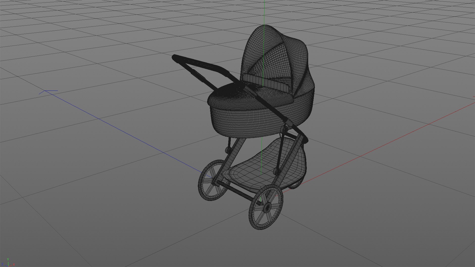 Stroller 3D - TurboSquid 1975427