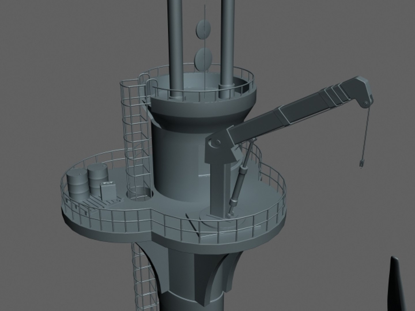 tidal generator 3d max