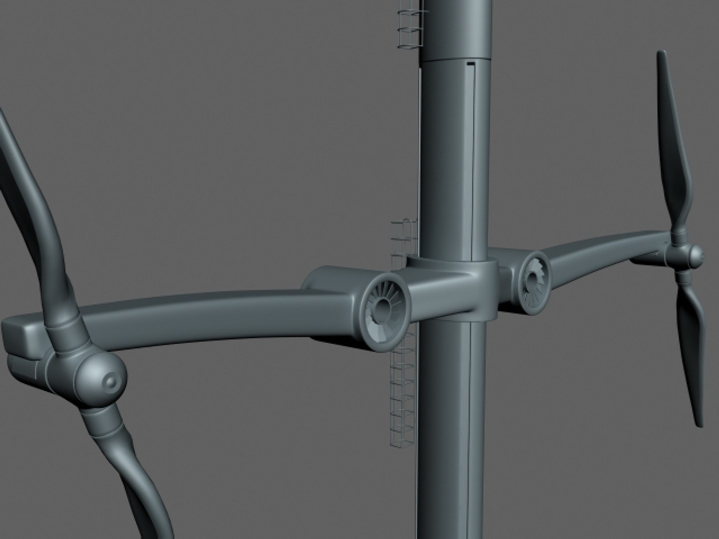 tidal generator 3d max