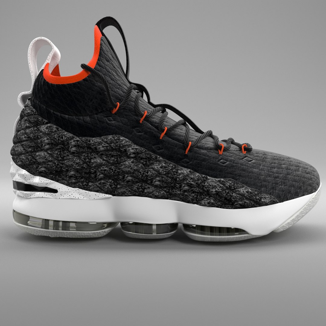 3D Nike Lebron 15 Basketball - TurboSquid 1314060