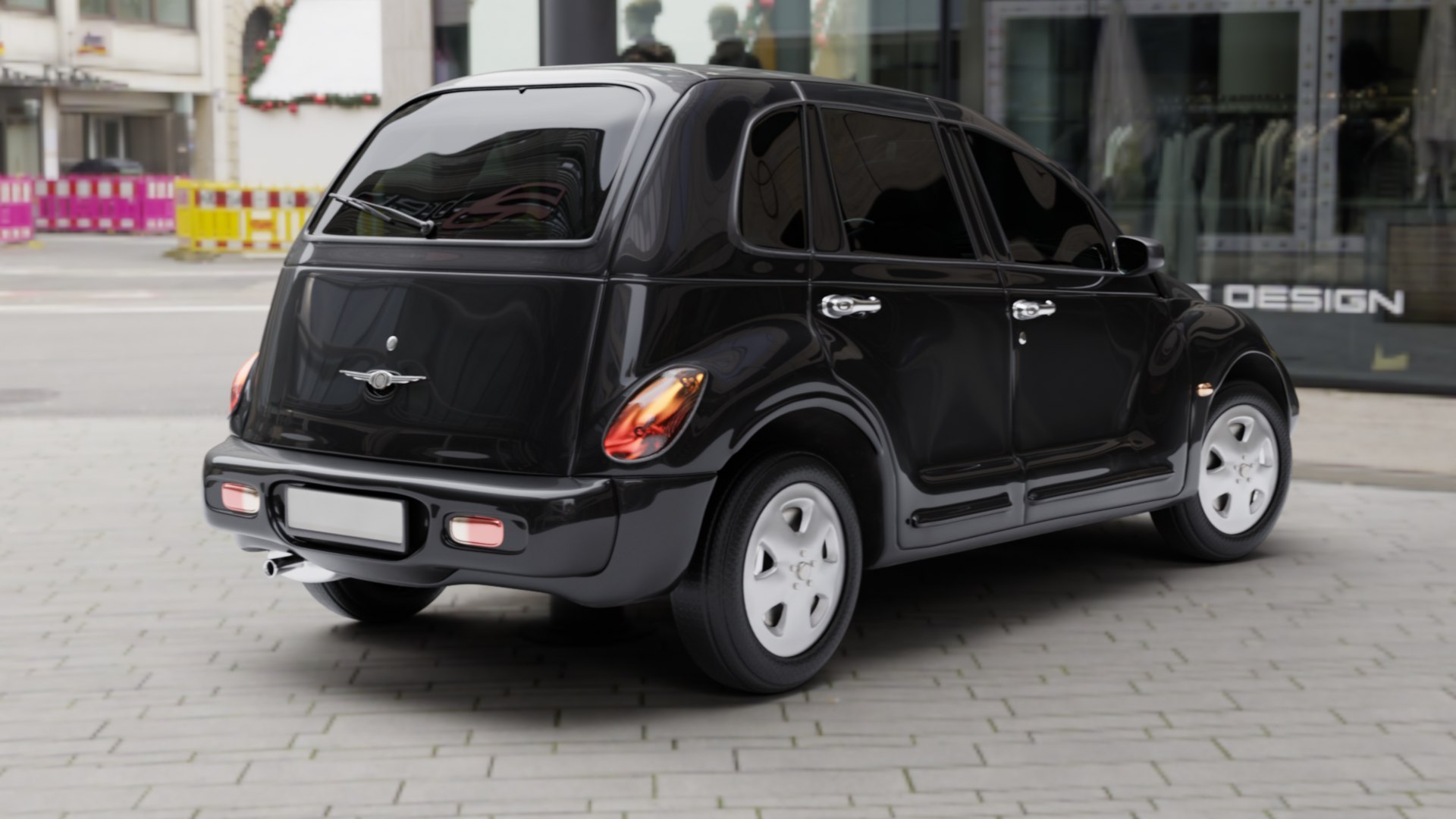3D Chrysler PT Cruiser Classic - TurboSquid 1857546