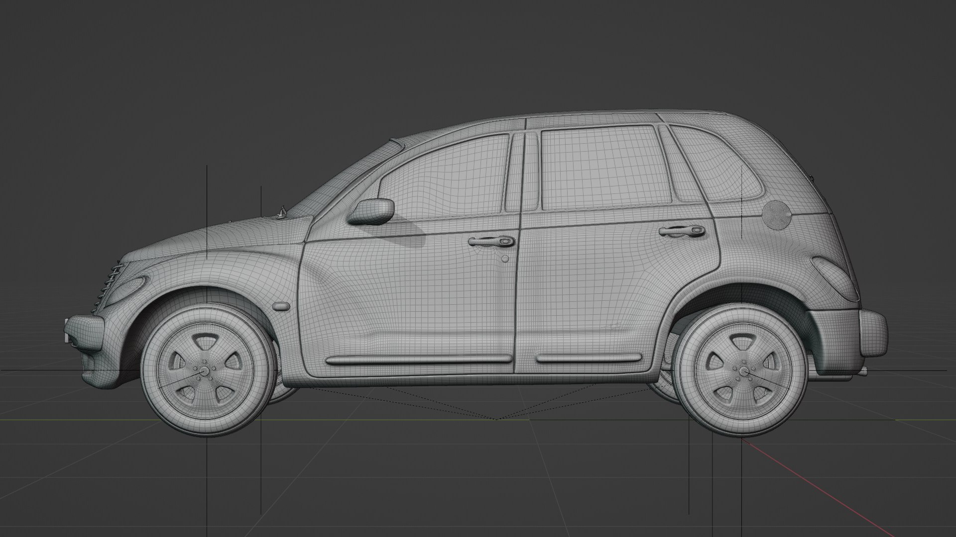 3D Chrysler PT Cruiser Classic - TurboSquid 1857546