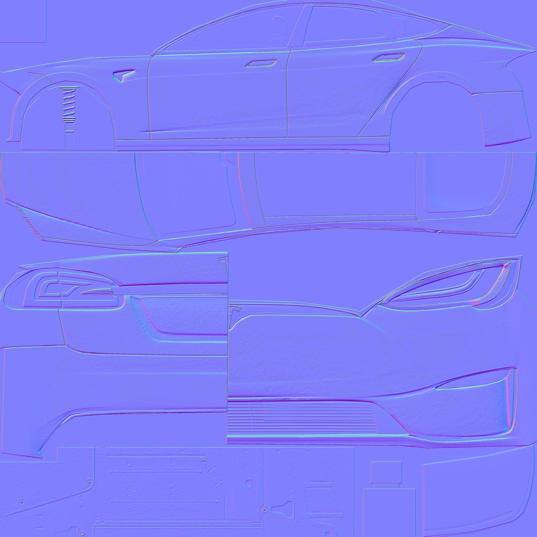 Tesla Model - TurboSquid 2273169