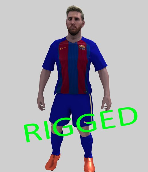 Lionel Messi 3D Models for Download | TurboSquid