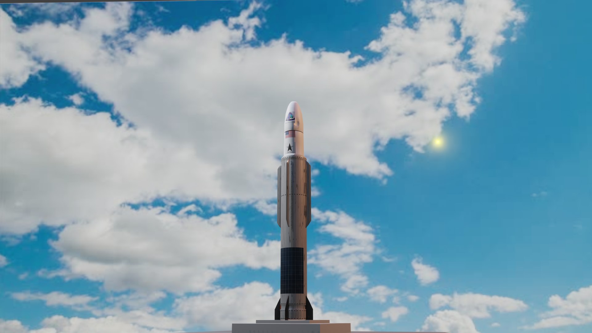 3D Astra Rocket Model - TurboSquid 2089280