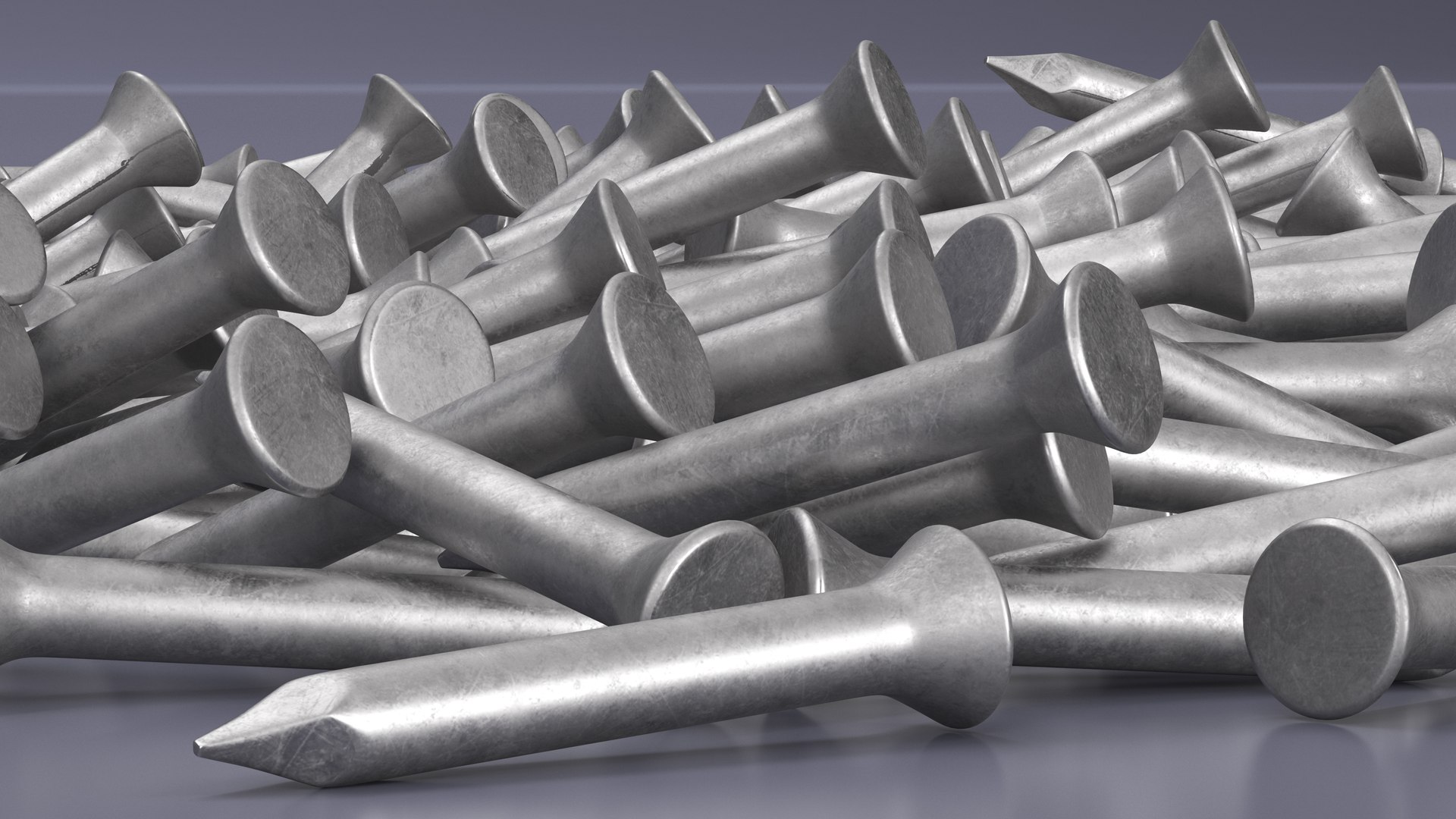 Masonry Nails 3D Model - TurboSquid 2061164