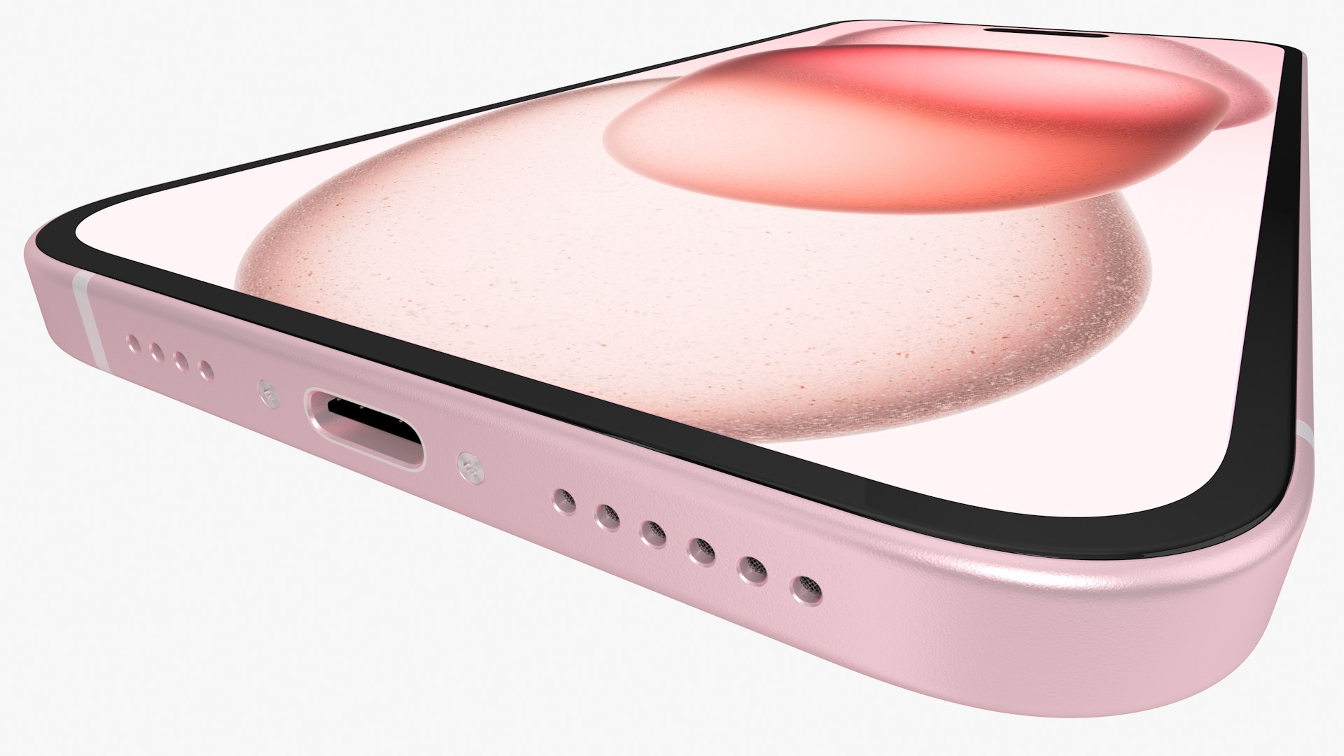 Apple iPhone 15 Plus Pink 3D - TurboSquid 2125358