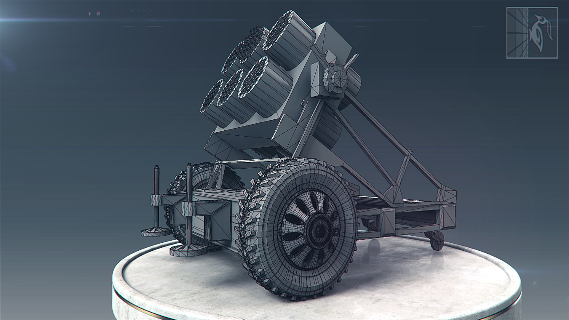 3d Model Of Rocket Launcher