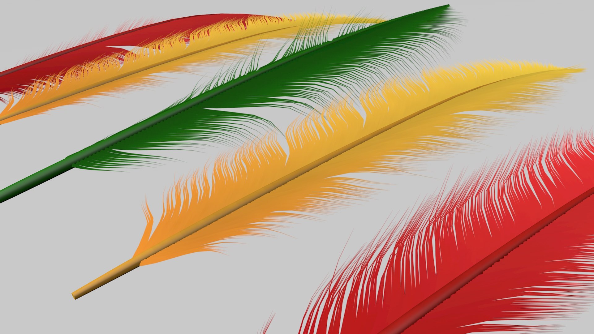 3D Feathers - TurboSquid 1911290