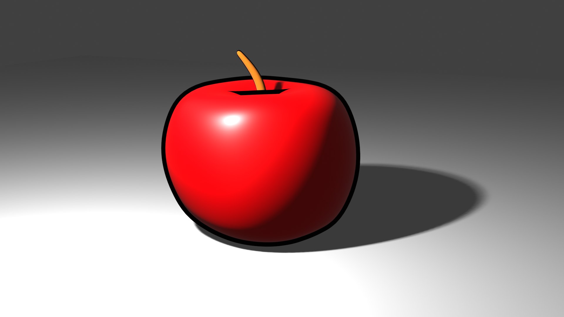 Toon Appel 3D - TurboSquid 2254607