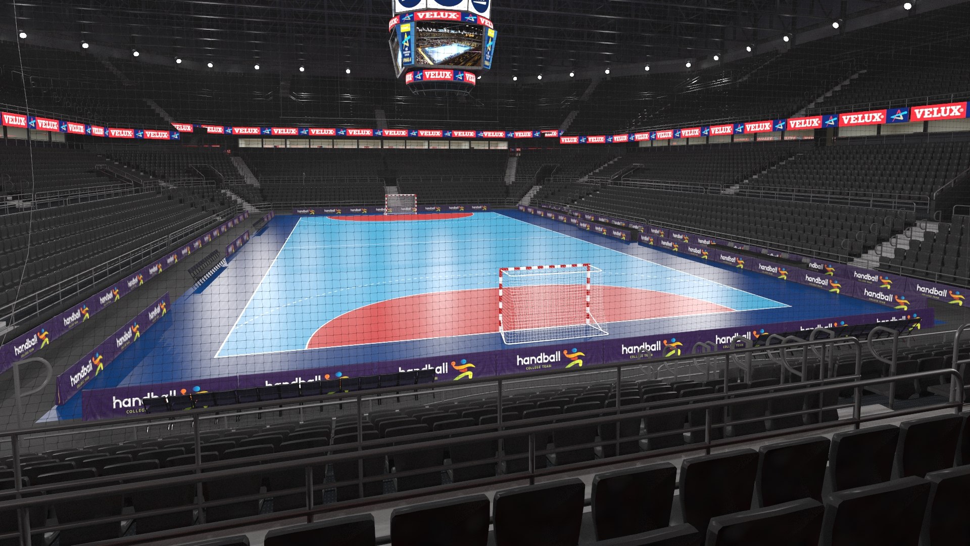 3D Handball Arena 1 - TurboSquid 2016885