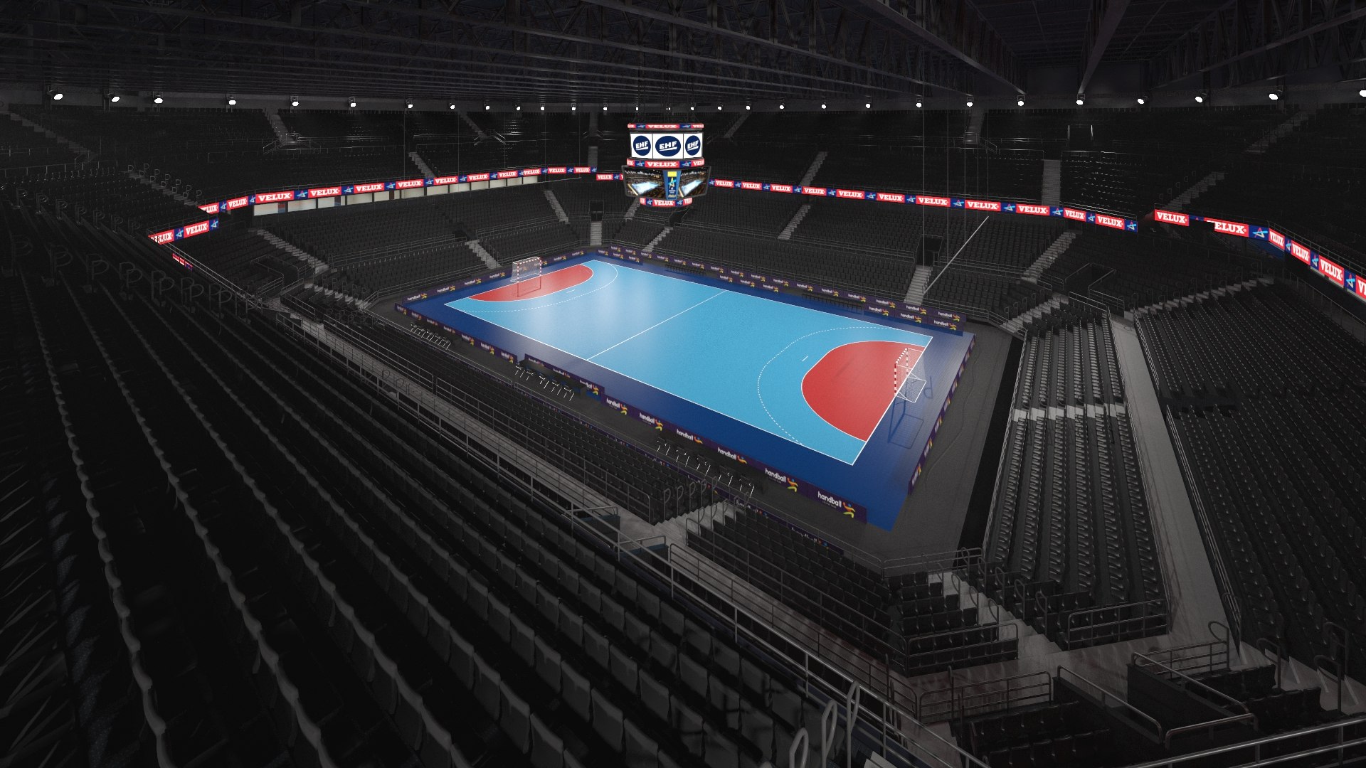 3D Handball Arena 1 - TurboSquid 2016885