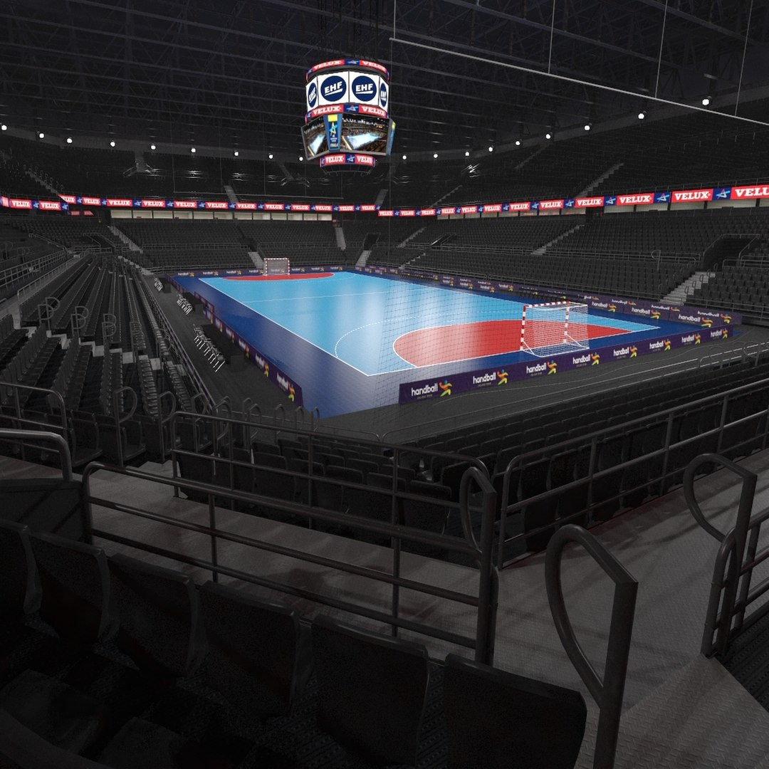 3D Handball Arena 1 - TurboSquid 2016885