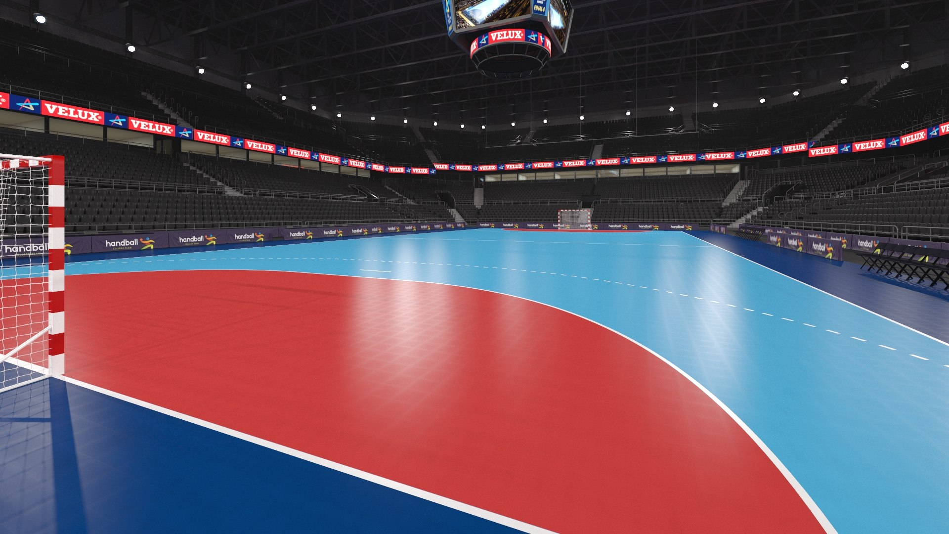 3D Handball Arena 1 - TurboSquid 2016885