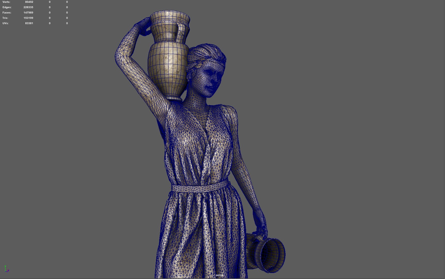 3D Venus Of The Amphora Model - TurboSquid 2136268