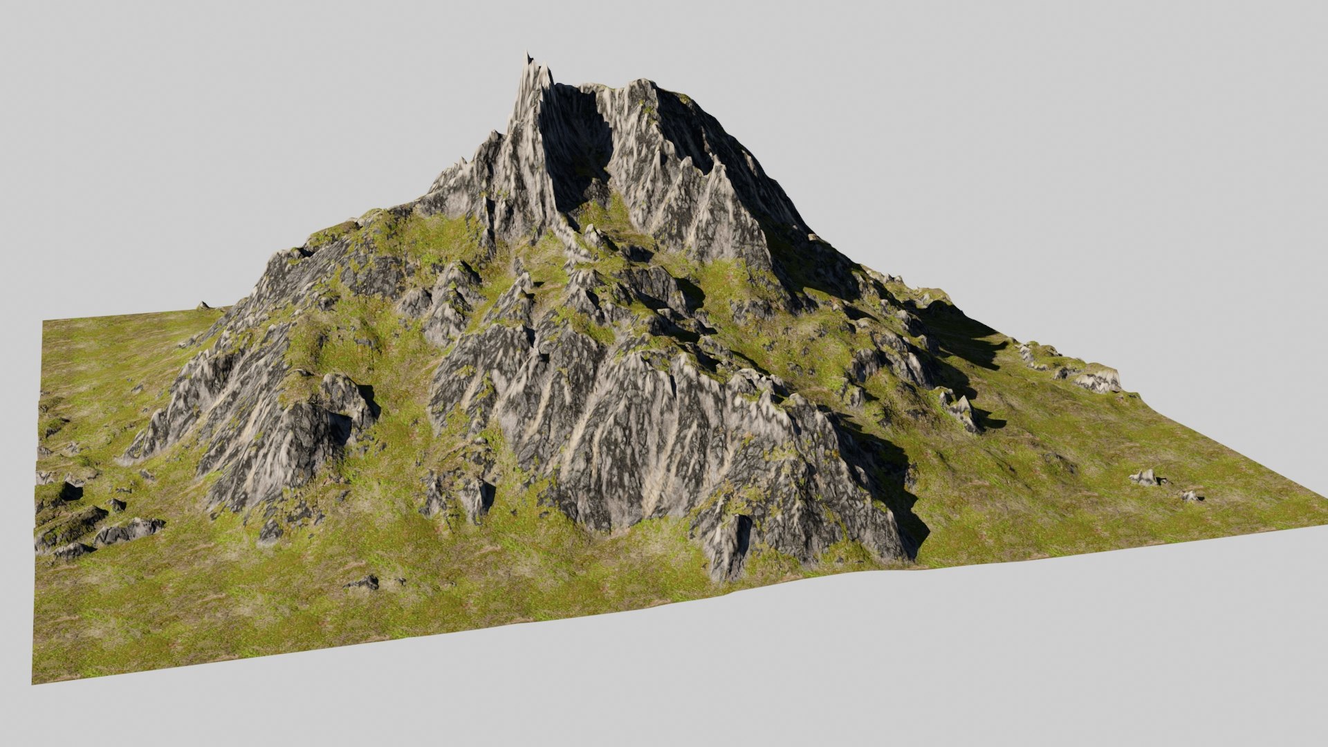 Mountain Ex03 Model - TurboSquid 2079527