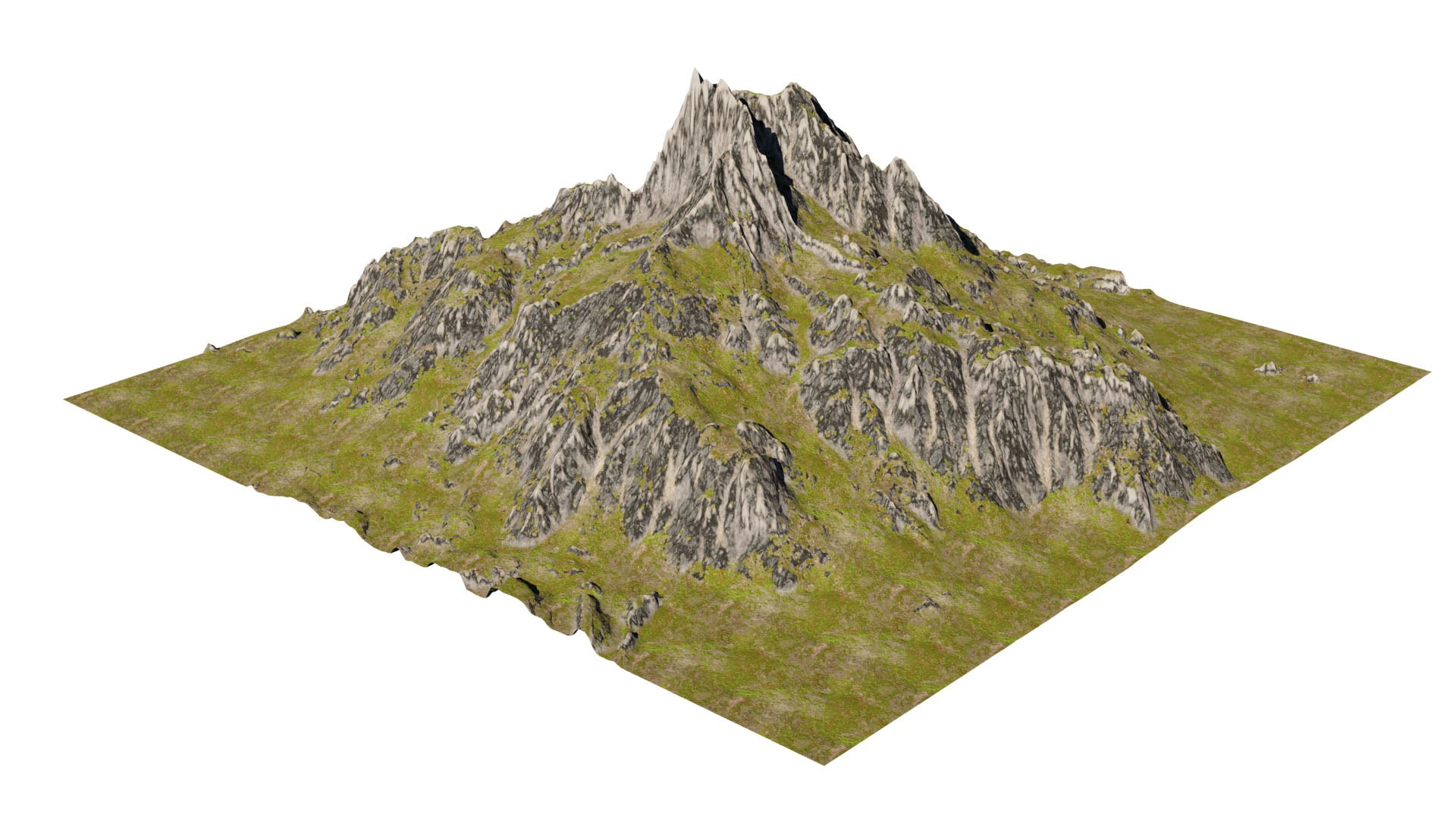 Mountain ex03 model - TurboSquid 2079527