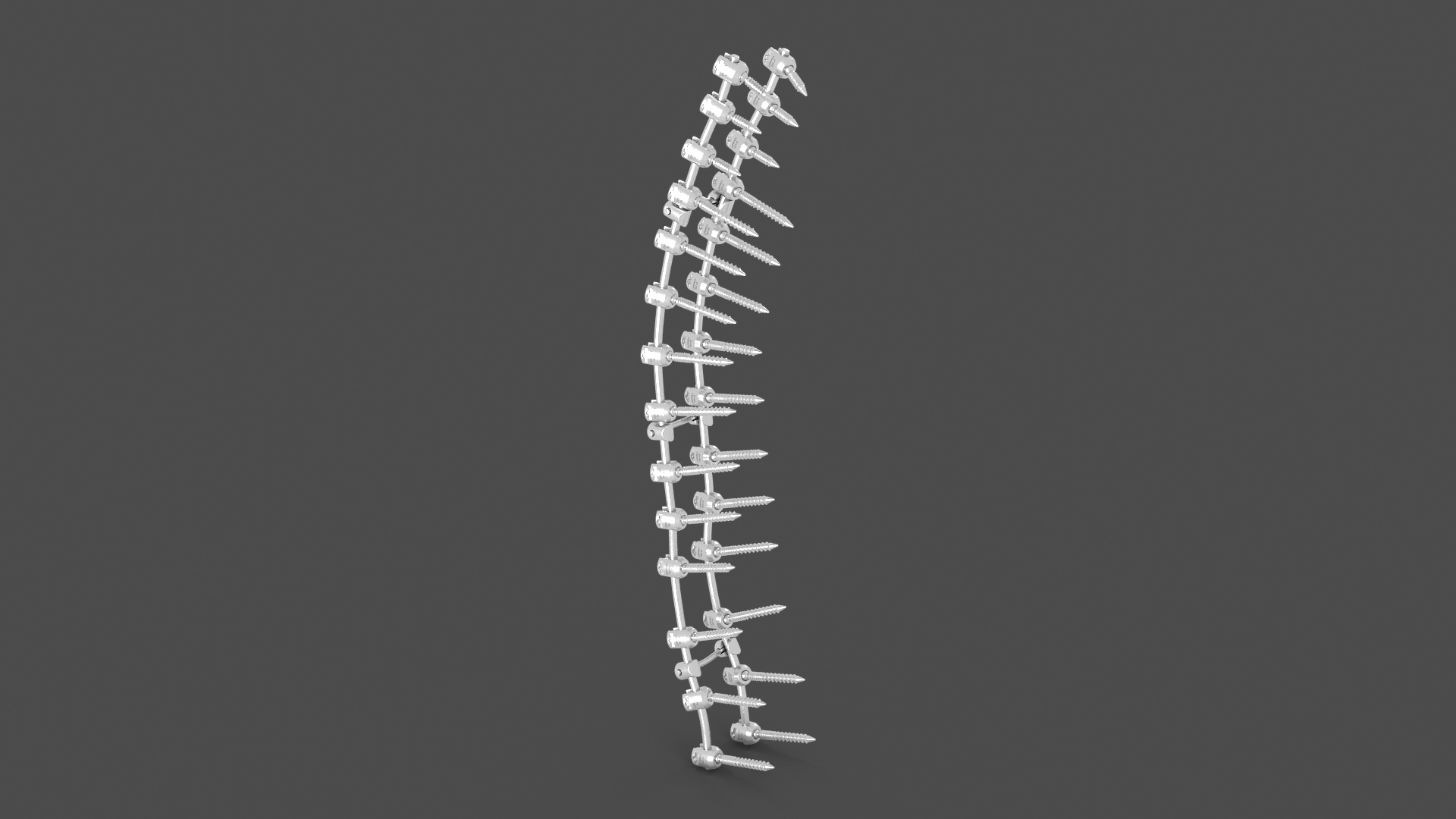Thoracic Spine Fixation System 3D Model - TurboSquid 2206795