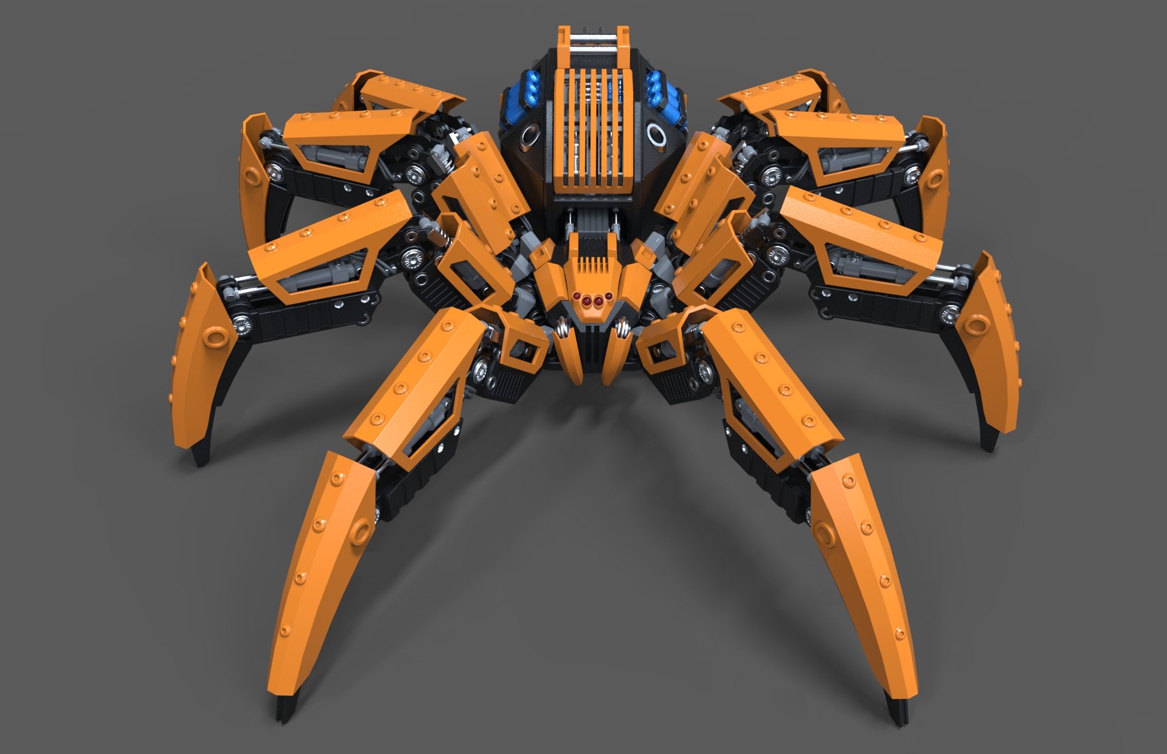 3d Model Robot Spider