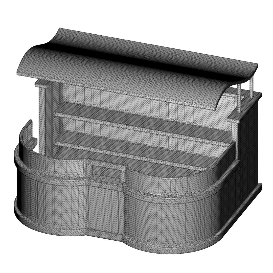 3D Model Toddler Cafe Stall Toy - TurboSquid 2142192