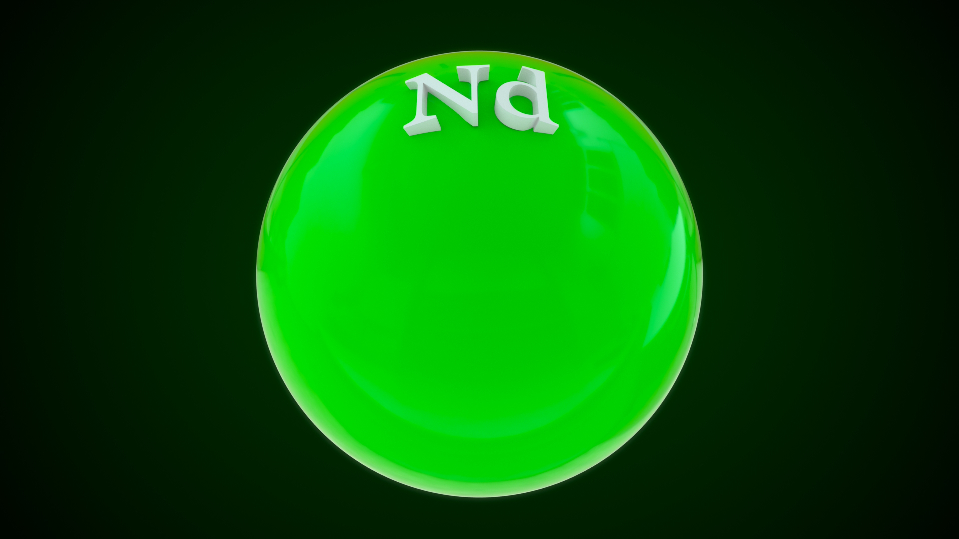 3D Neodymium Chemical Element Model - TurboSquid 2136618