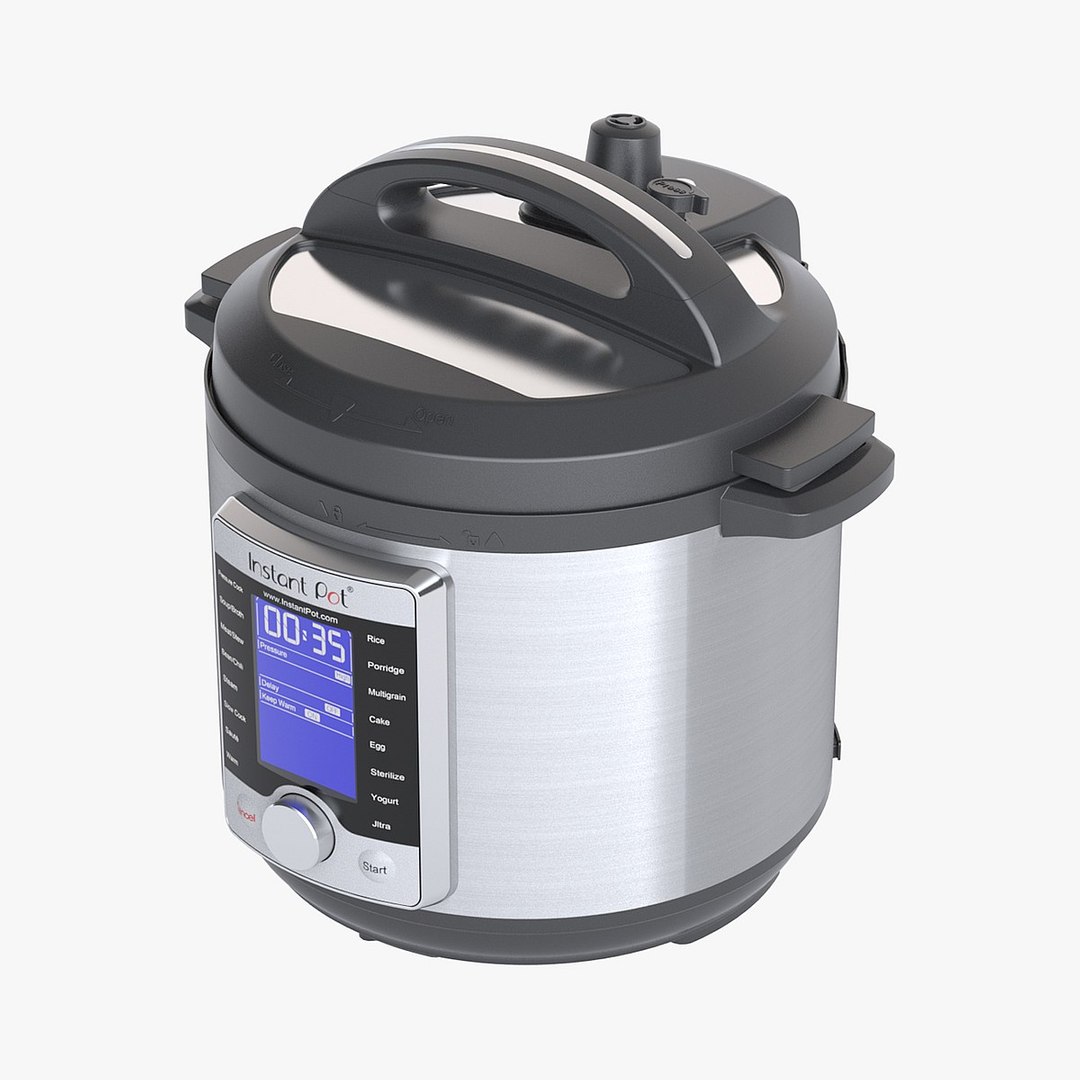 3D Model Photoreal Instant Pot - TurboSquid 1485364