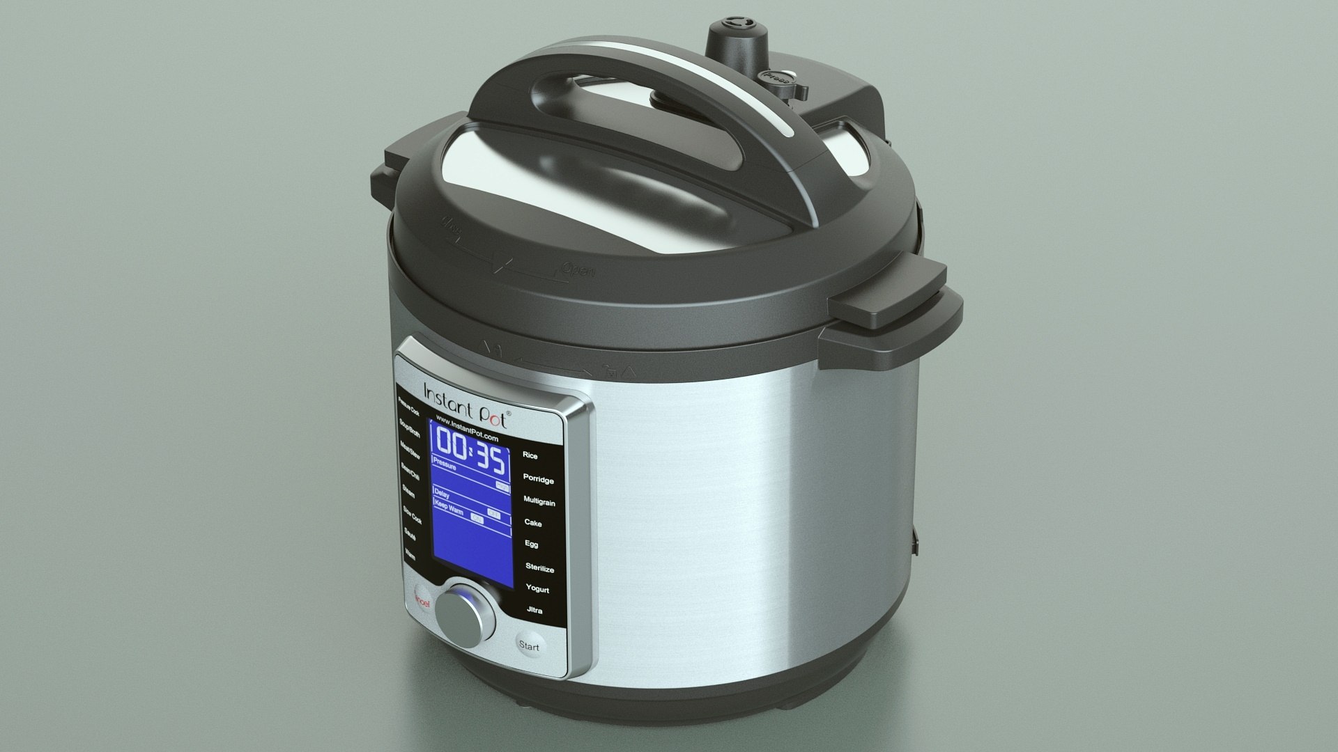 3D Model Photoreal Instant Pot - TurboSquid 1485364
