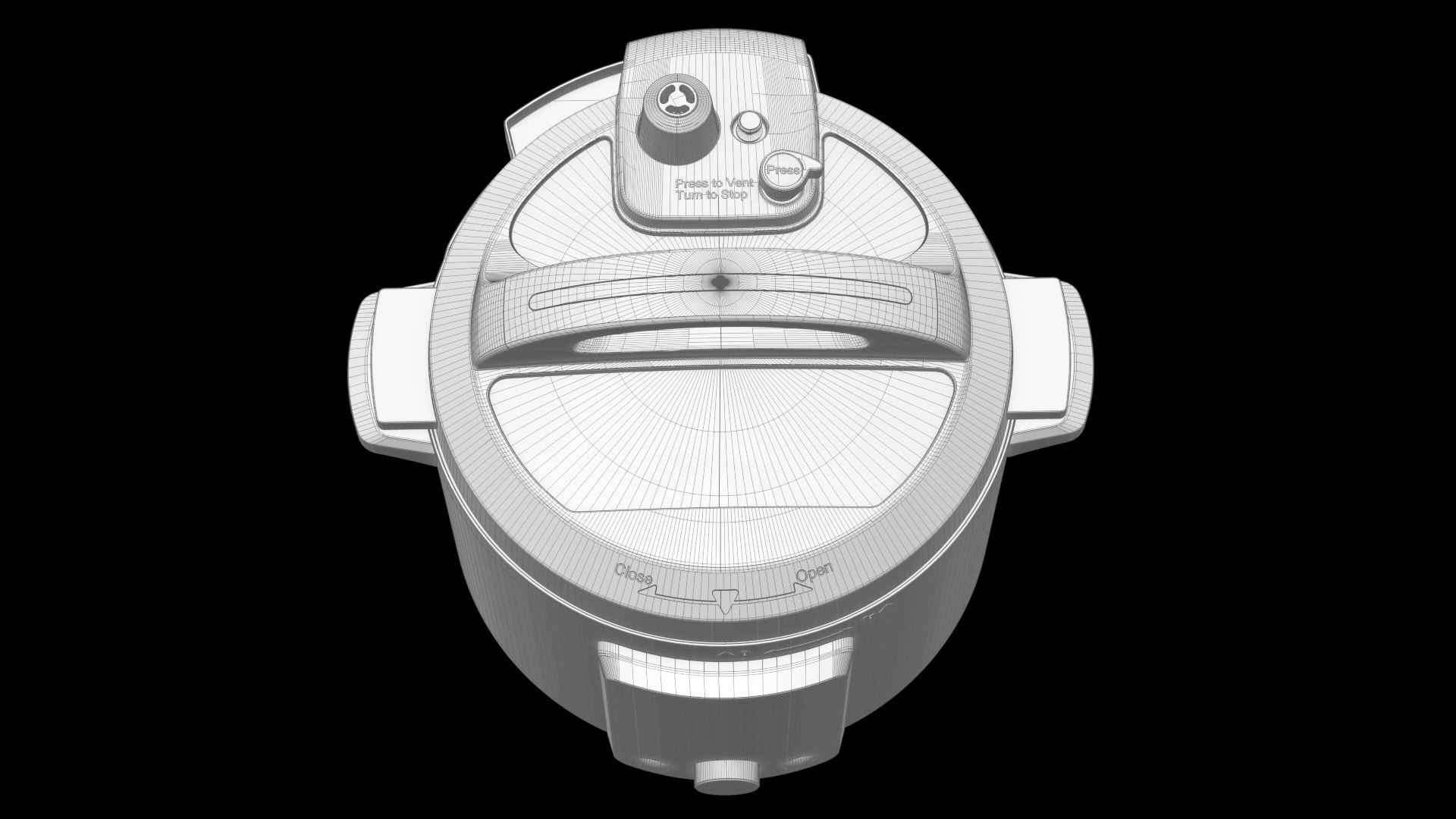 3D Model Photoreal Instant Pot - TurboSquid 1485364