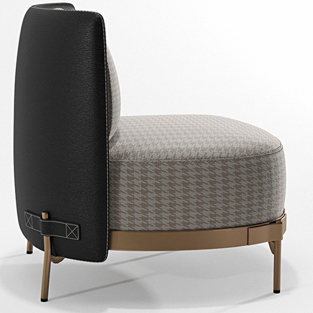 Tape Armchair Minotti Model - TurboSquid 1562981