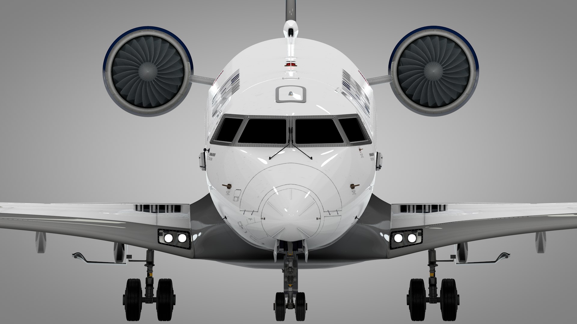 3D bombardier crj express model - TurboSquid 1689476