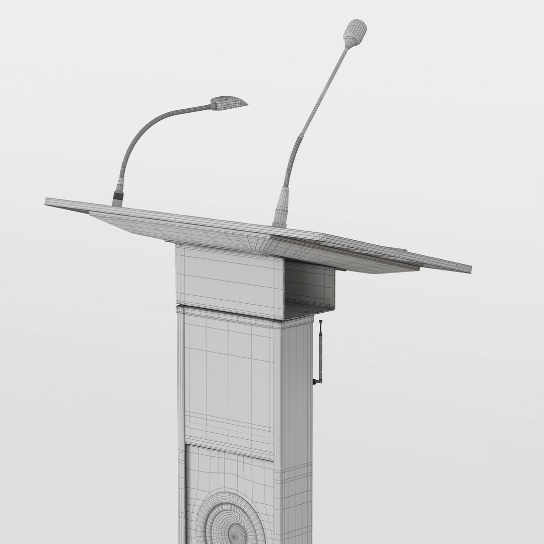 3D Model Csv640 Csv Lectern - TurboSquid 1553267