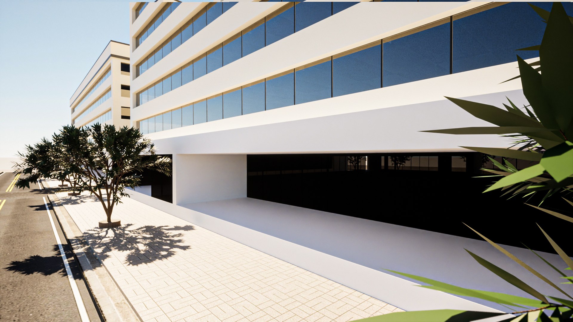 Office Building-2018 3D model - TurboSquid 2101399