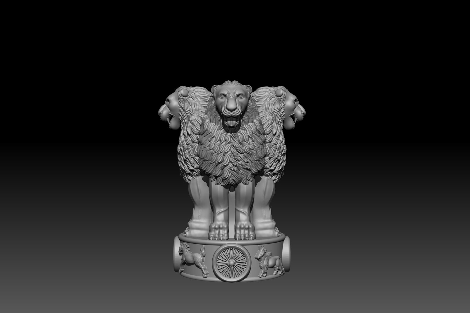 NEW ASHOKA EMBLEM FOR 3D PRINTING STL MODEL Model - TurboSquid 2192445